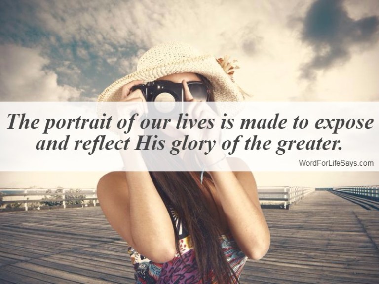 “Our True Image” – Word For Life Says…