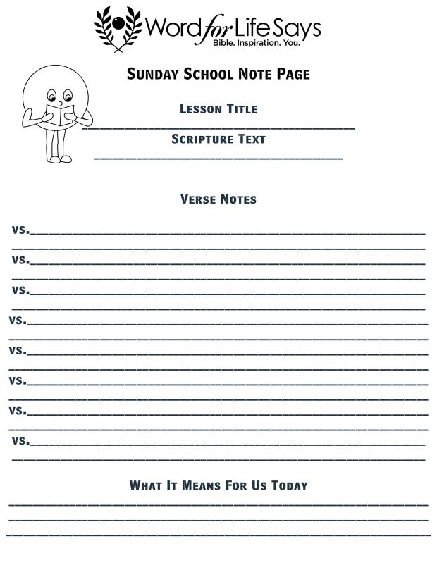 Sunday School Lesson – “Jesus Teaches His Followers” Luke 6:20-31 ...